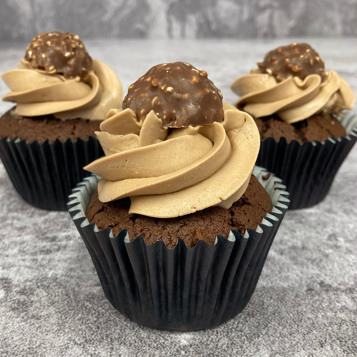 Ferrero Rocher Cupcakes, John Bakes Cakes, NI Cupcakes